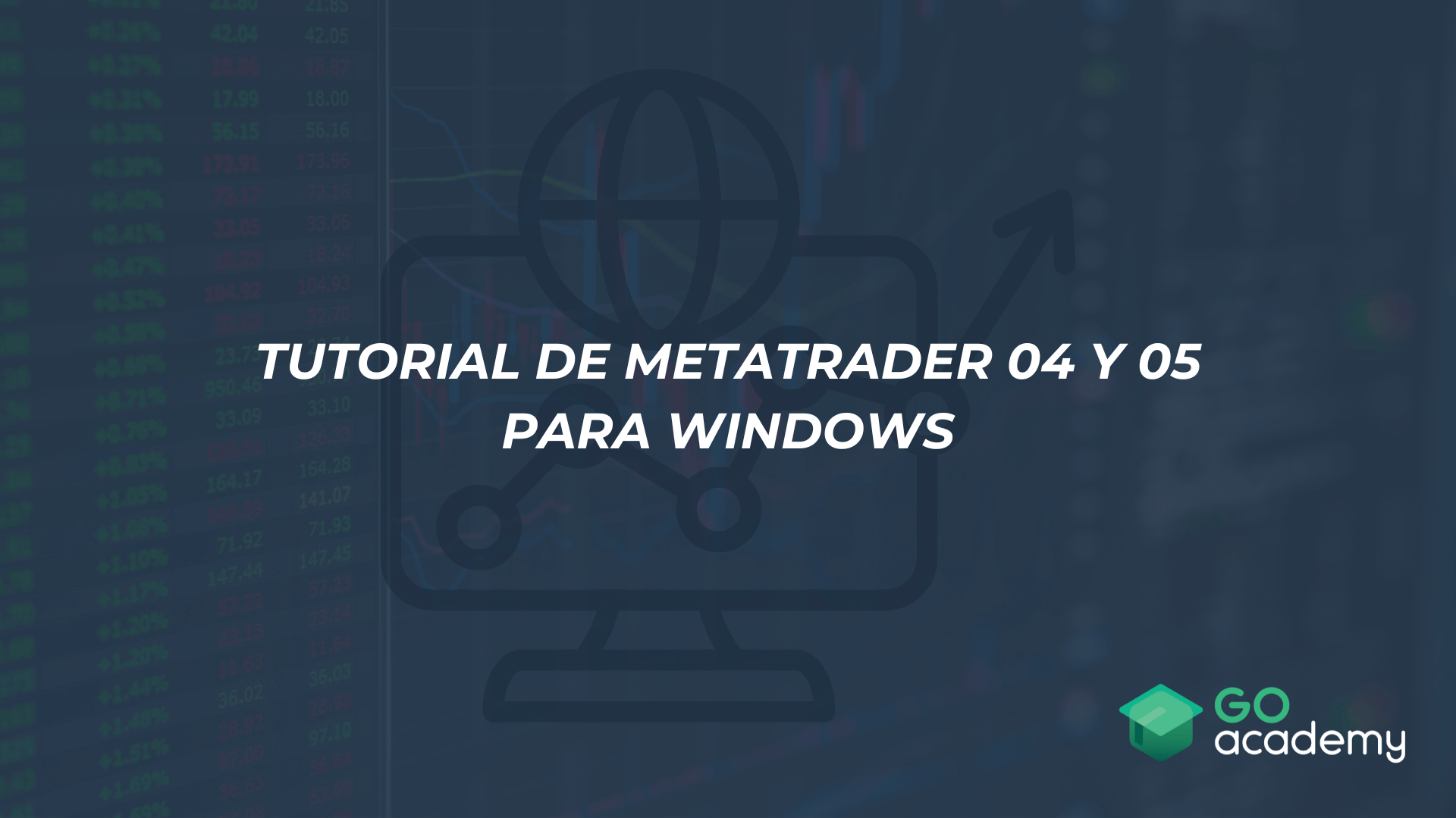 Tutorial de Metatrader 05 y 4 para Windows / Mac - Go Academy